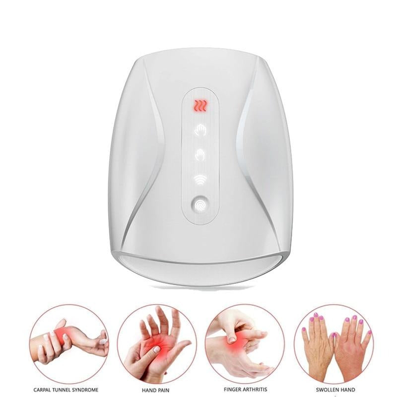 Electric Hand Massager with Heat | Smart Device for Palm and Finger Ac ...