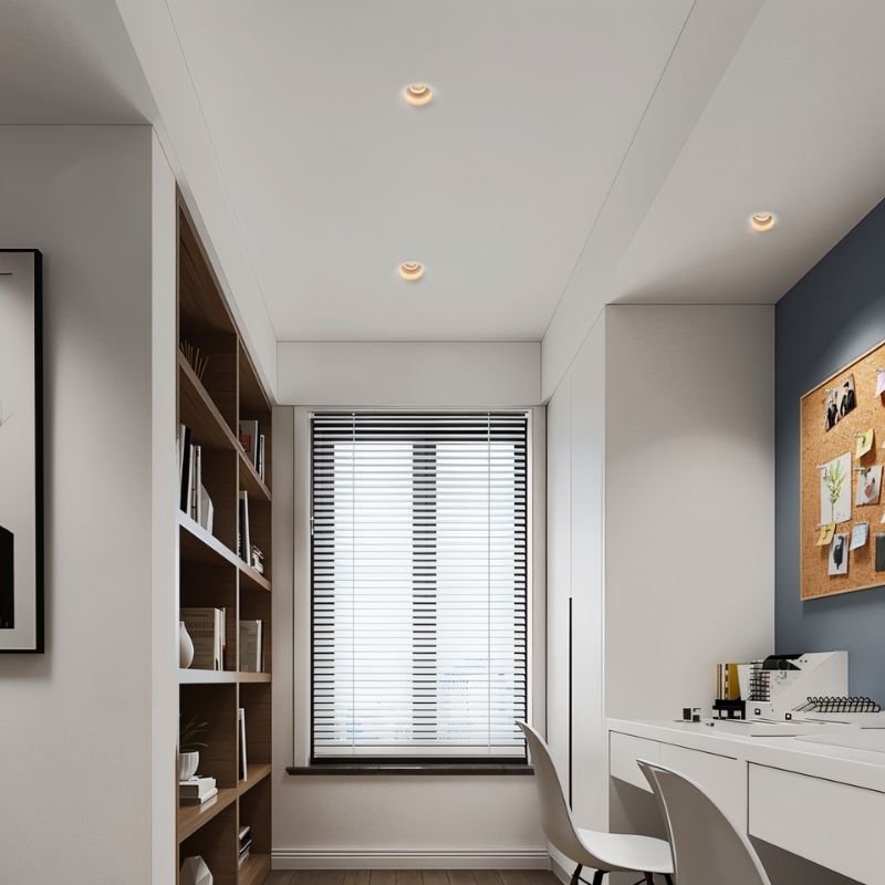 Trimless LED Downlight Fixture - Recessed Lighting for Modern Interior ...