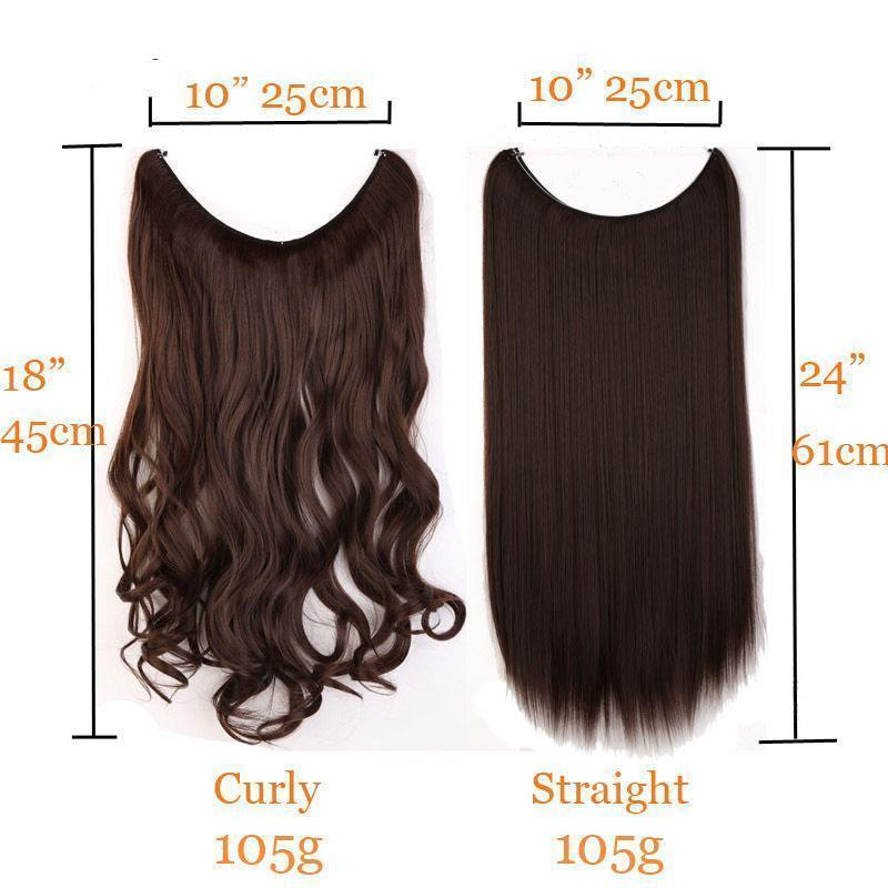 Invisible Halo Hair Extensions – Wanda Supply