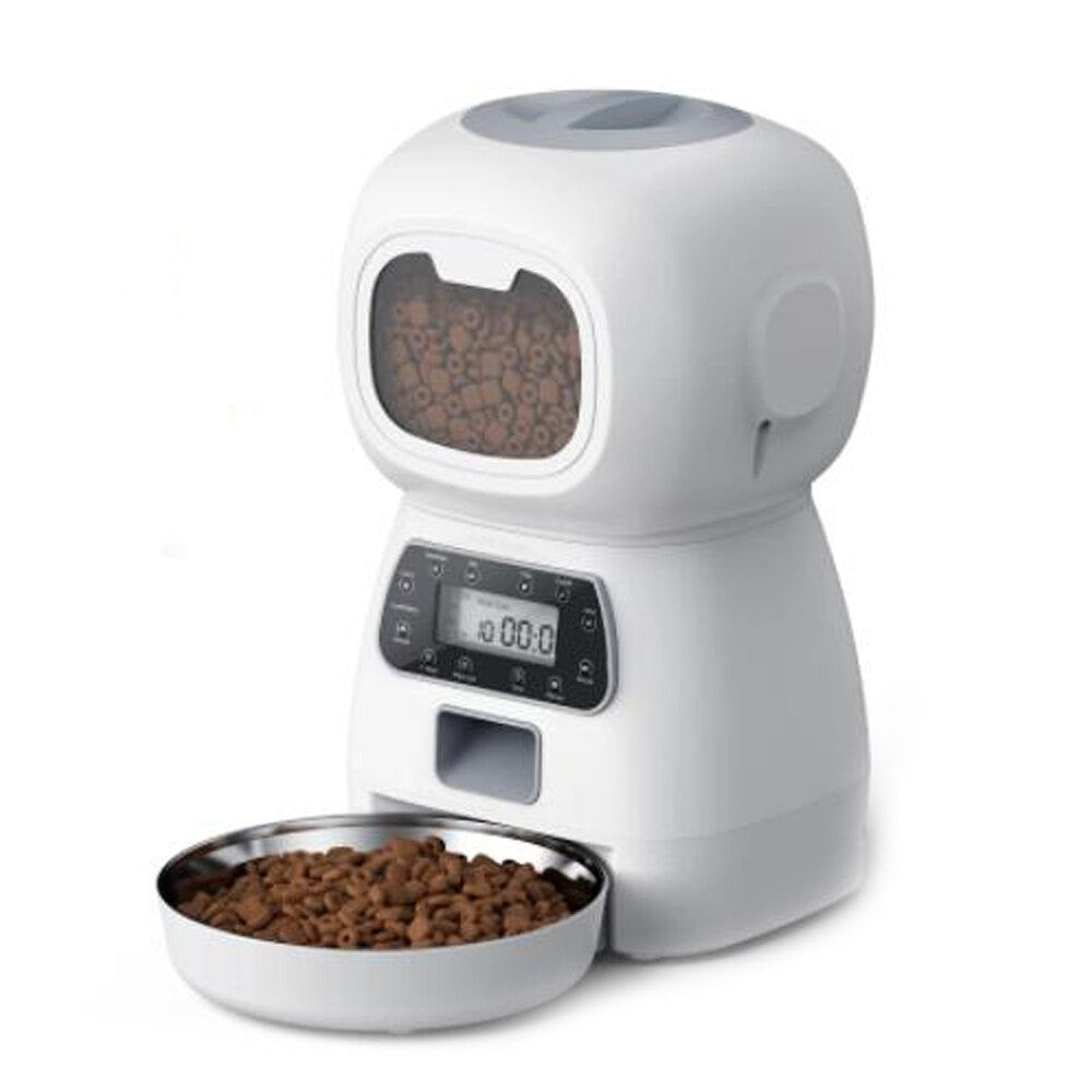 Smart Automatic Cat Feeder Schedule Timed Cat Feeder 3.5 L Smart Cat F ...